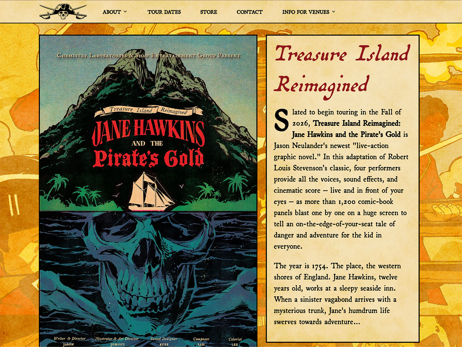 Treasure Island Reimagined: Jane Hawkins and the Pirate's Gold